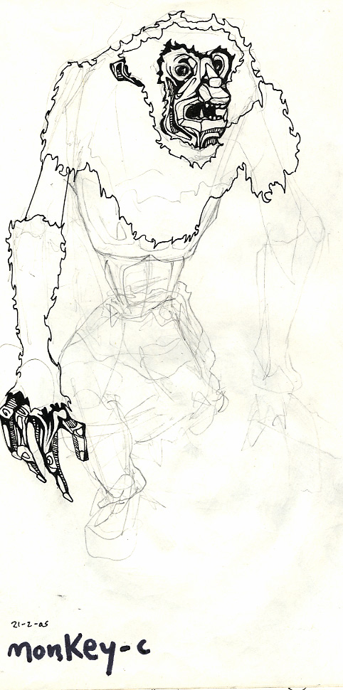 Monkey-c by a-niso on DeviantArt