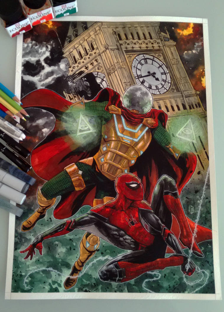 Spider Man Far From Home By Ceduardocunha On Deviantart