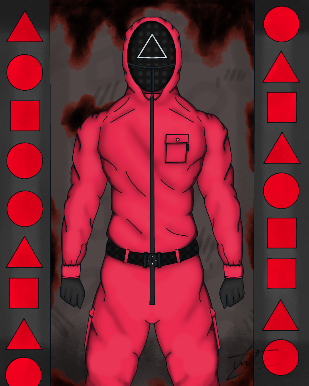 SQUID GAME - FAN ART by ChooseYC on DeviantArt SQUID GAME - FAN ART by ChooseYC on DeviantArt