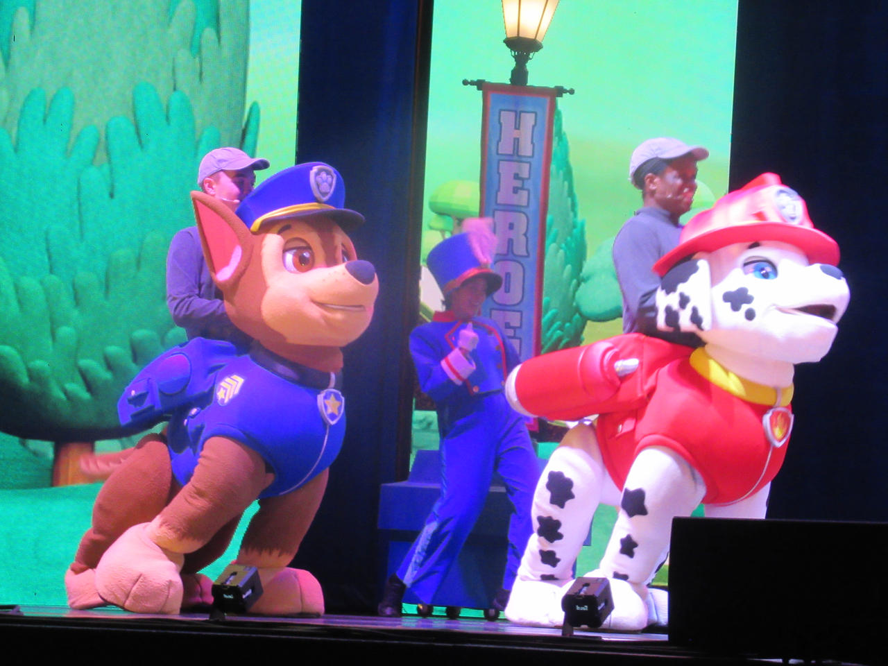 Paw Patrol Live Heroes Unite Chase And Marshall By Codetski101 On