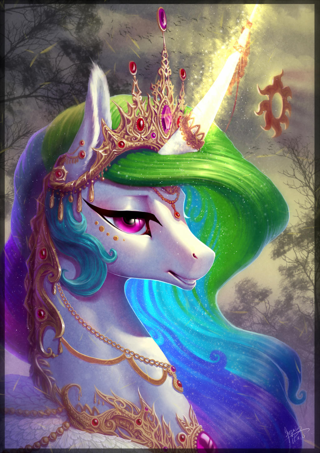 Princess Celestia by BegasusTiuBe on DeviantArt Princess Celestia by BegasusTiuBe on DeviantArt