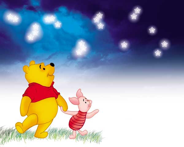 pooh and piglet by artist Tom Kelly by TomKellyART on DeviantArt