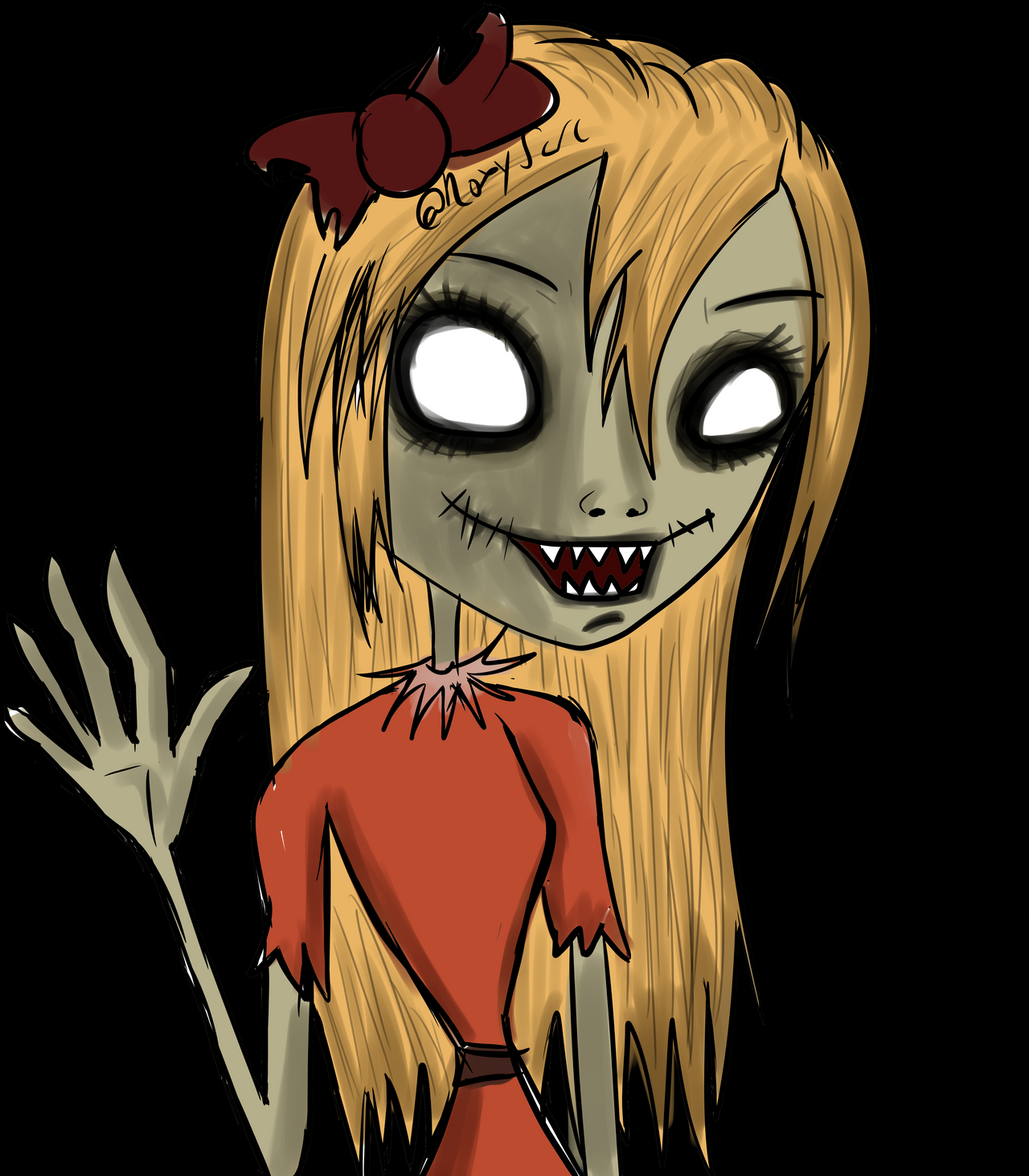 Creepy Girl By Jennifermoctezuma On Deviantart