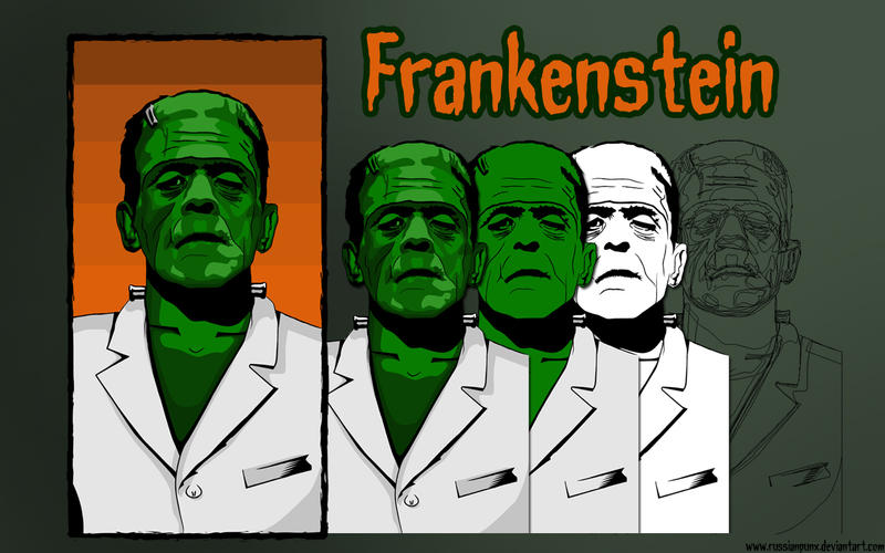 Frankenstein Progress by RussianPunx on DeviantArt