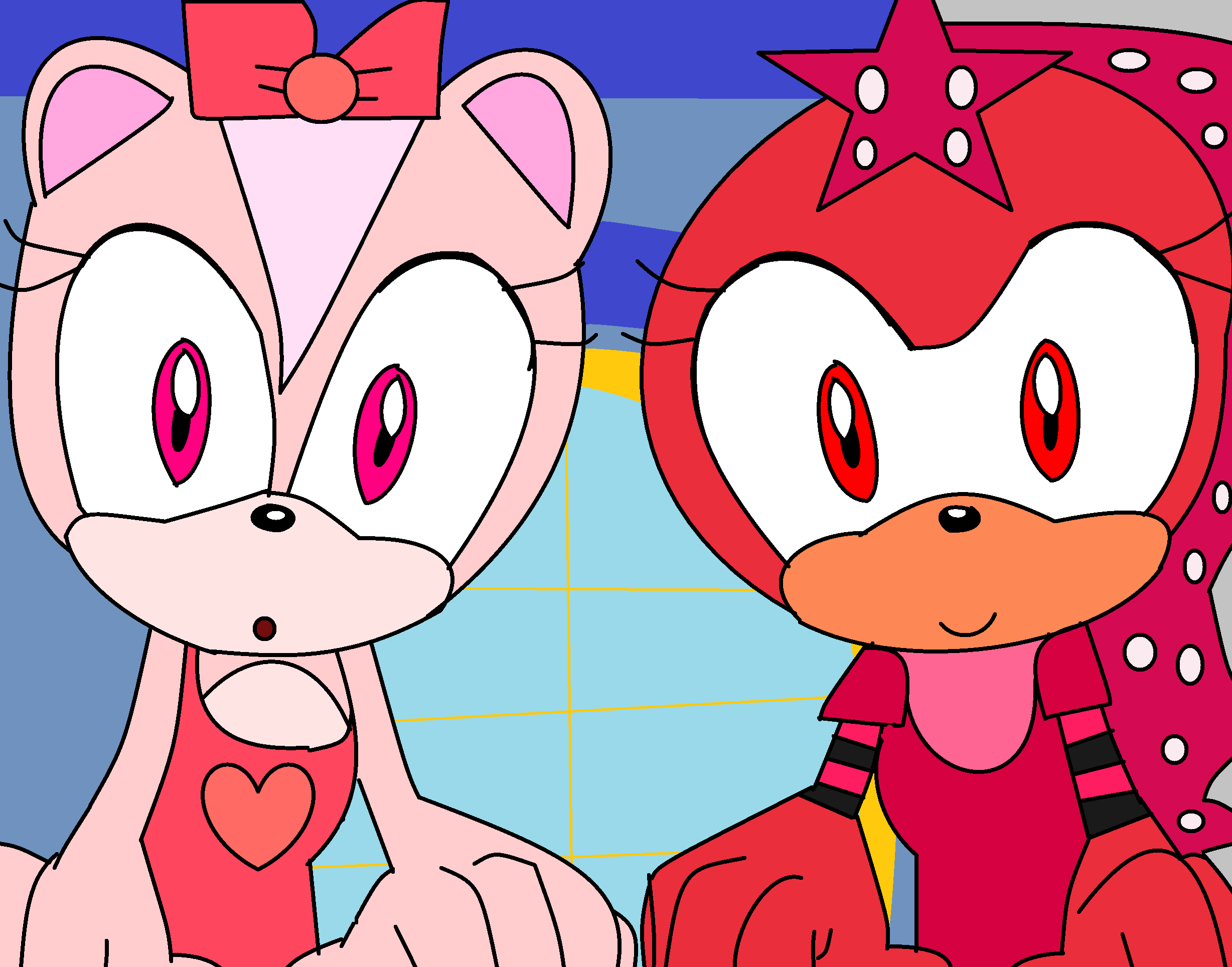 Giggles And Flaky In Sonic X By Sharonlover08 On Deviantart