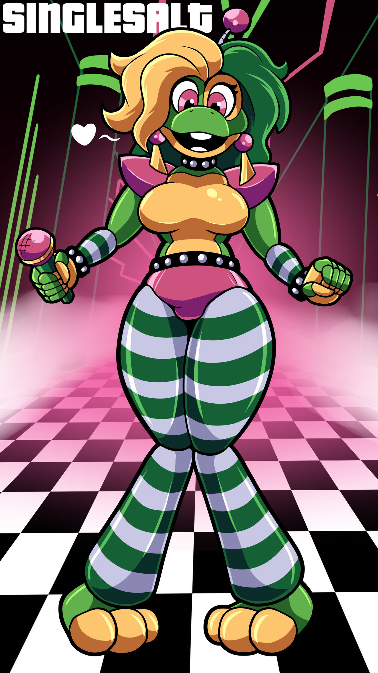 Glamrock Happy Frog By Singlesalt On Deviantart