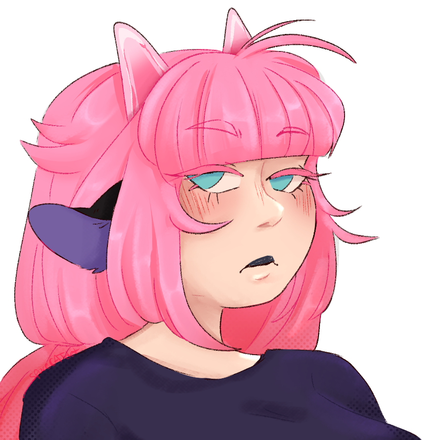 Bubblegum Pink By Space Cat Det On Deviantart