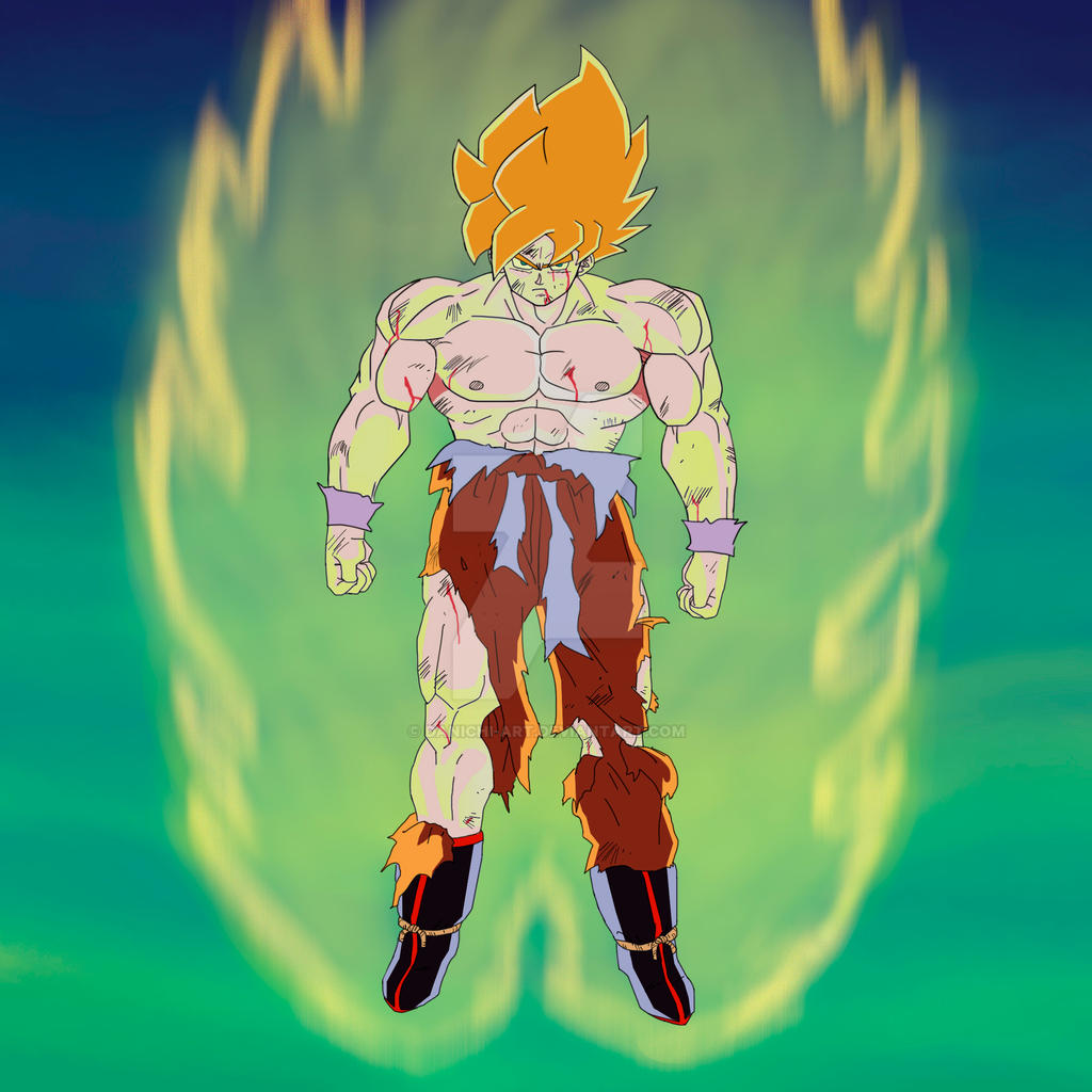 Goku SSJ Namek By Danichi ART On DeviantArt goku-ssj-namek-by-danichi-art-on-deviantart