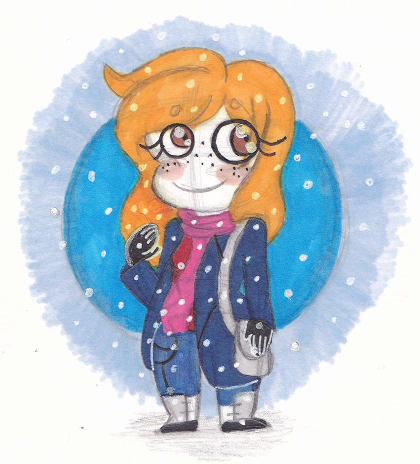 Old 2016 Chibi Kathy In The Snow By Kitkatsart On Deviantart