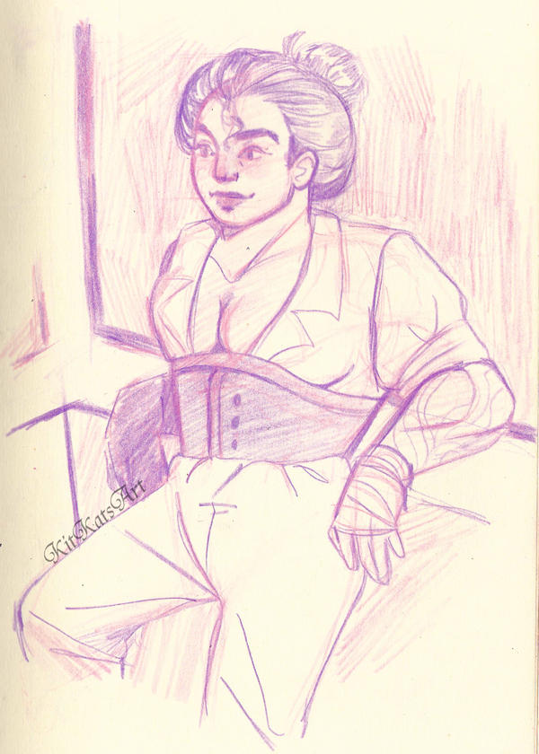 Femphilip Sketchbook Doodle By Kitkatsart On Deviantart