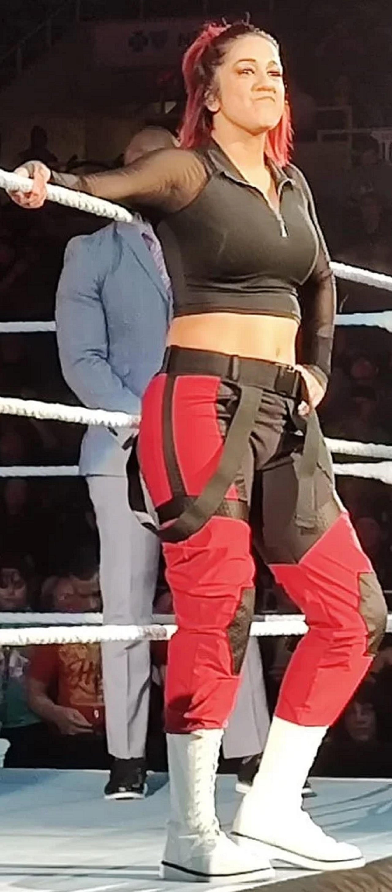 Bayley Looking Super Sexy At A Live Event By Dragonmatt600 On Deviantart