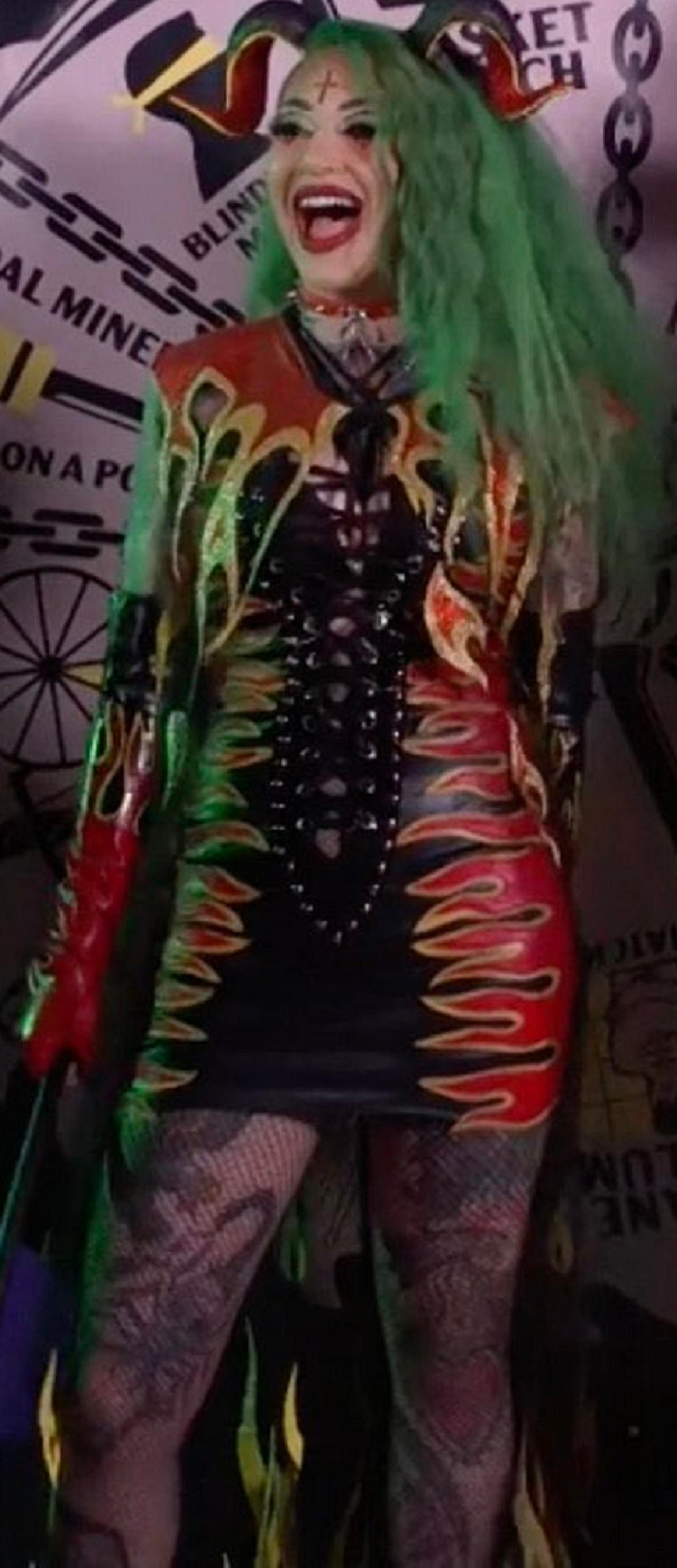 Shotzi Blackheart Wearing A Sexy Mini Dress On Nxt By Dragonmatt600 On Deviantart