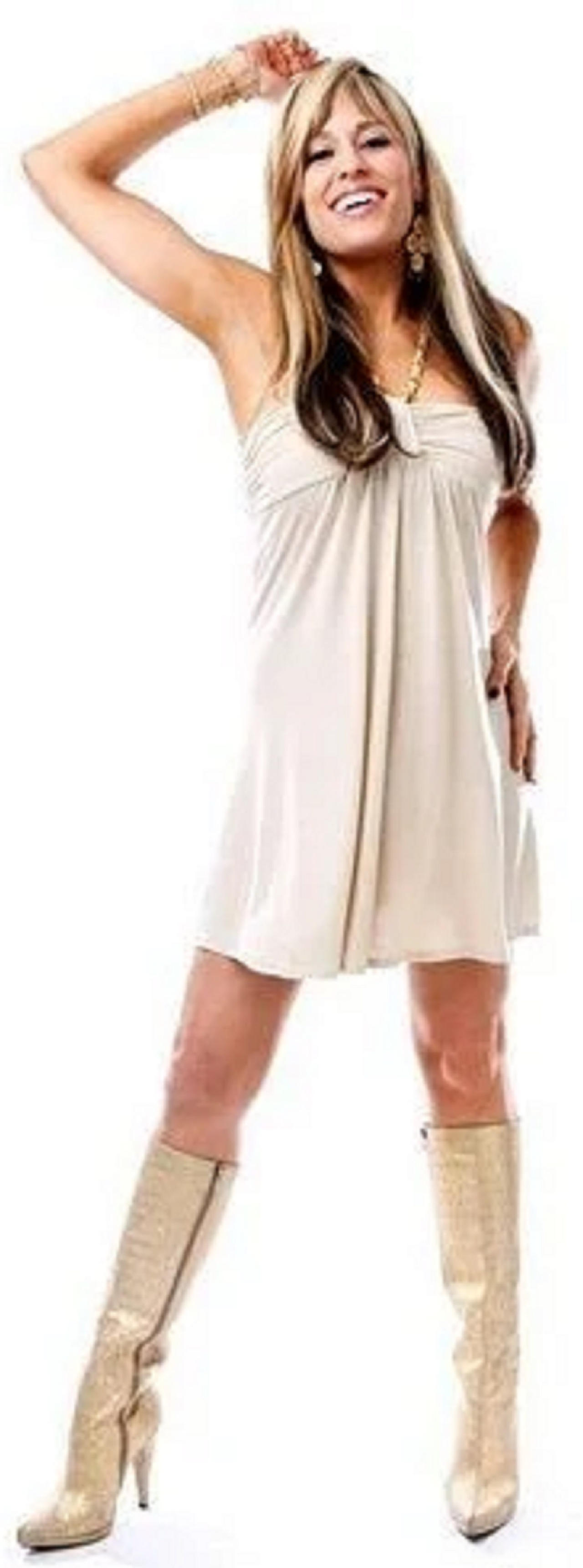 Lilian Garcia Wearing A Beautiful White Mini Dress By Dragonmatt600 On