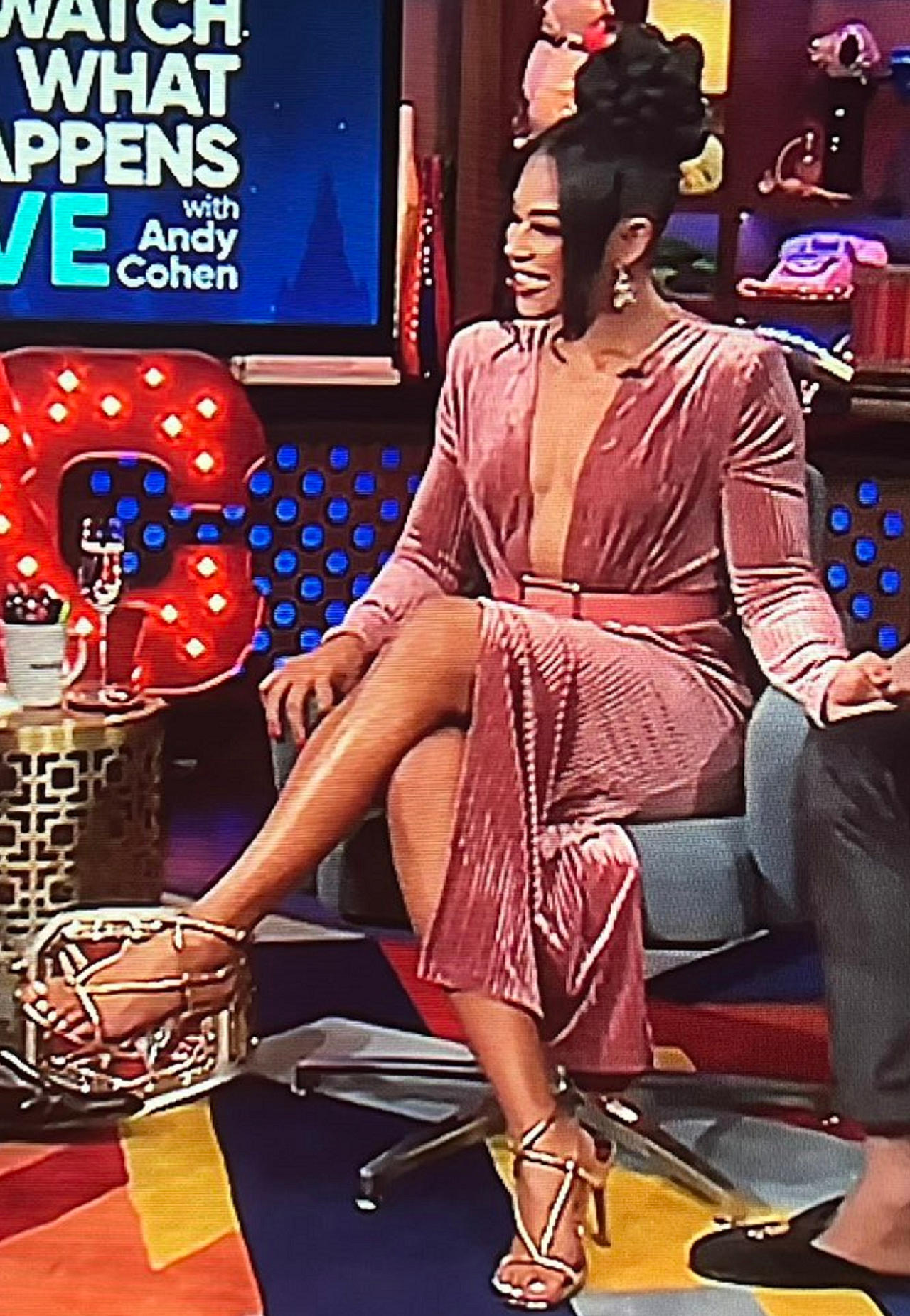 Bianca Belair Wearing A Sexy Pink Dress 4 By Dragonmatt600 On Deviantart