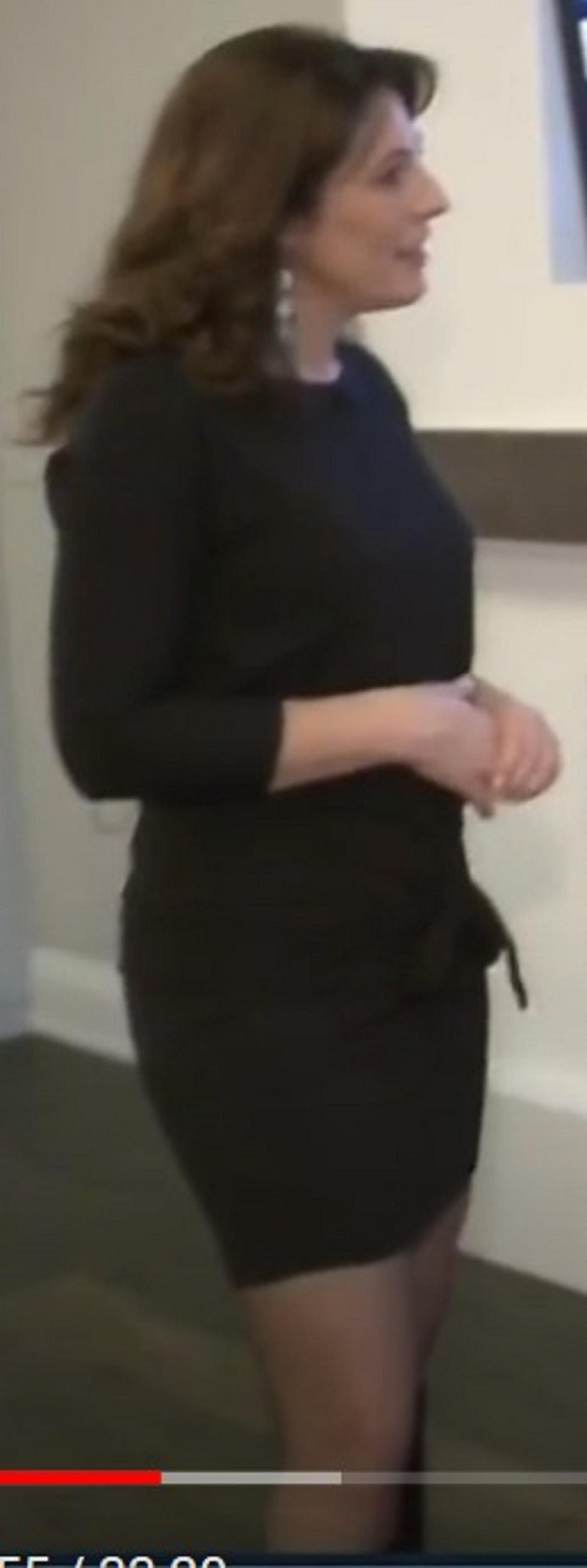 Emily Vukovic Wearing A Sexy Mini Black Dress 4 By Dragonmatt600 On Deviantart