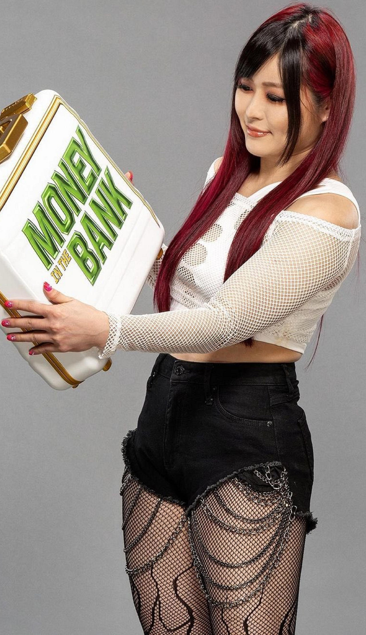 Iyo Sky Doing A Sexy Mitb Photoshoot 4 By Dragonmatt600 On Deviantart