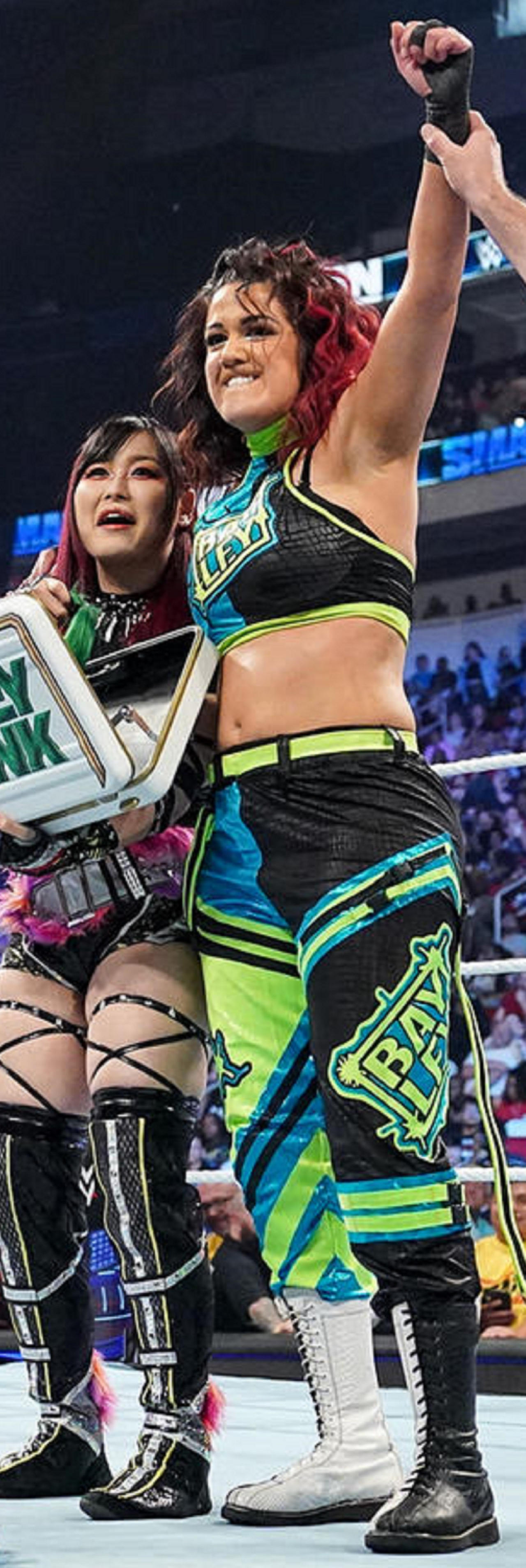 Bayley Wearing Her Sexy Mitb Attire On Smackdown 1 By Dragonmatt600 On
