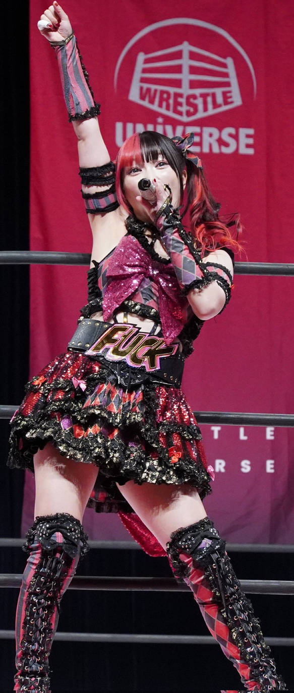 Maki Itoh Posing In Her Sexy Mini Red Skirt 1 By Dragonmatt600 On
