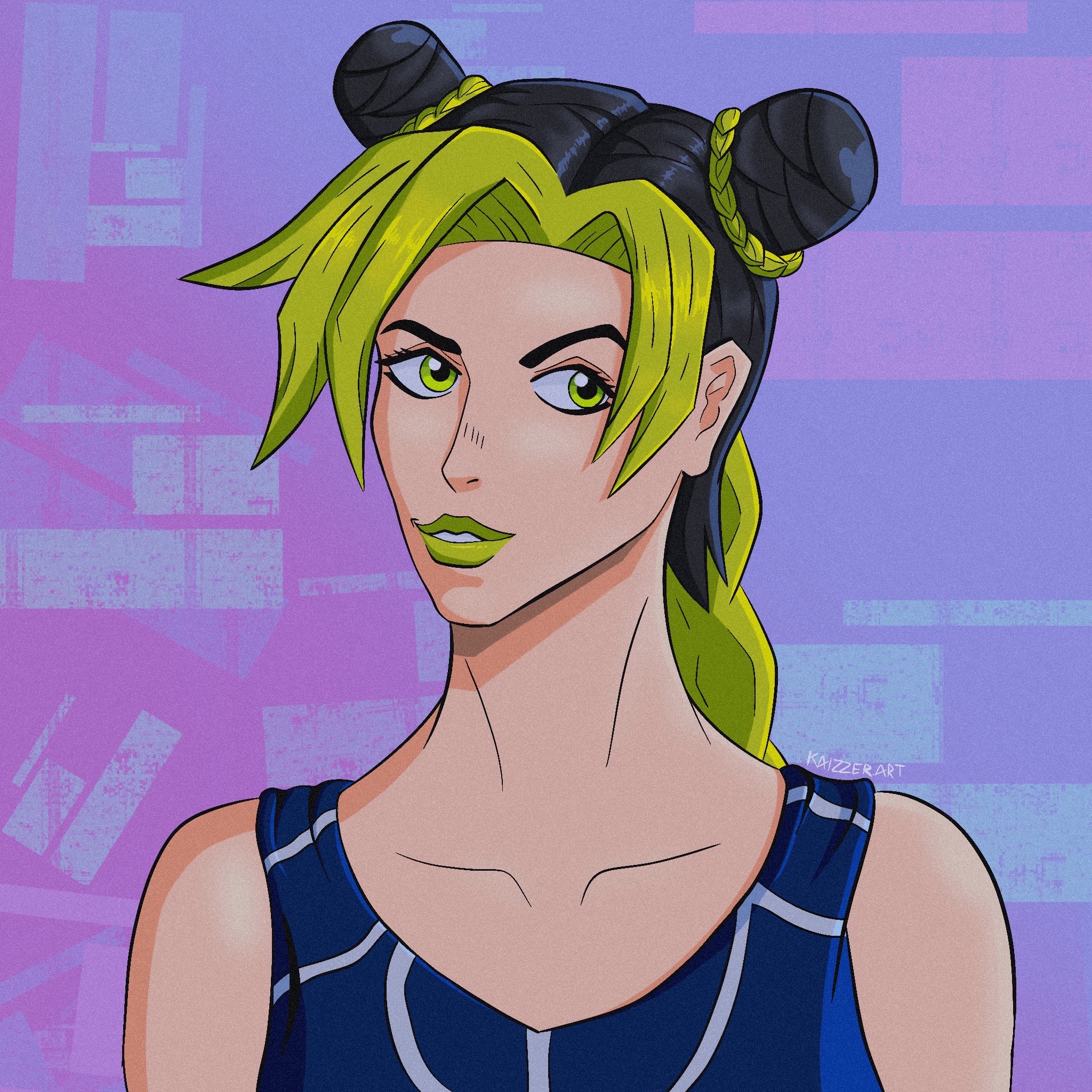 Jolyne Kujo By Kaizzerart18 On Deviantart