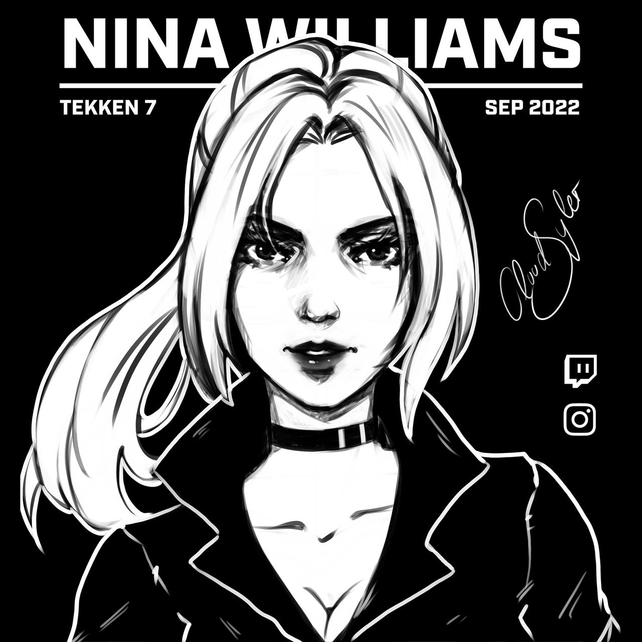 Tekken Nina Williams By Cloud Syler On Deviantart