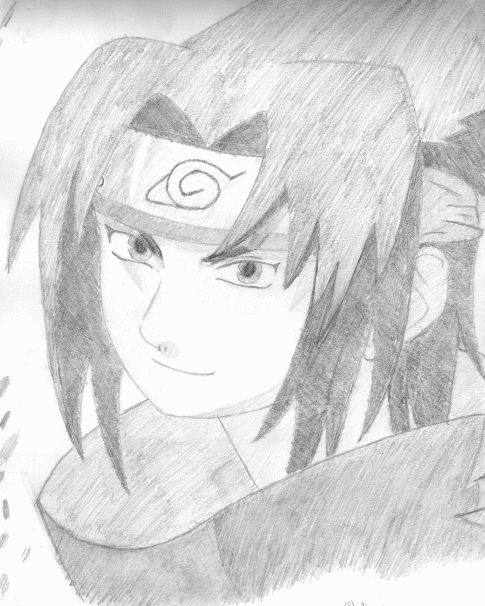 Sasuke Pencil Sketch by ItachiSama9871 on DeviantArt