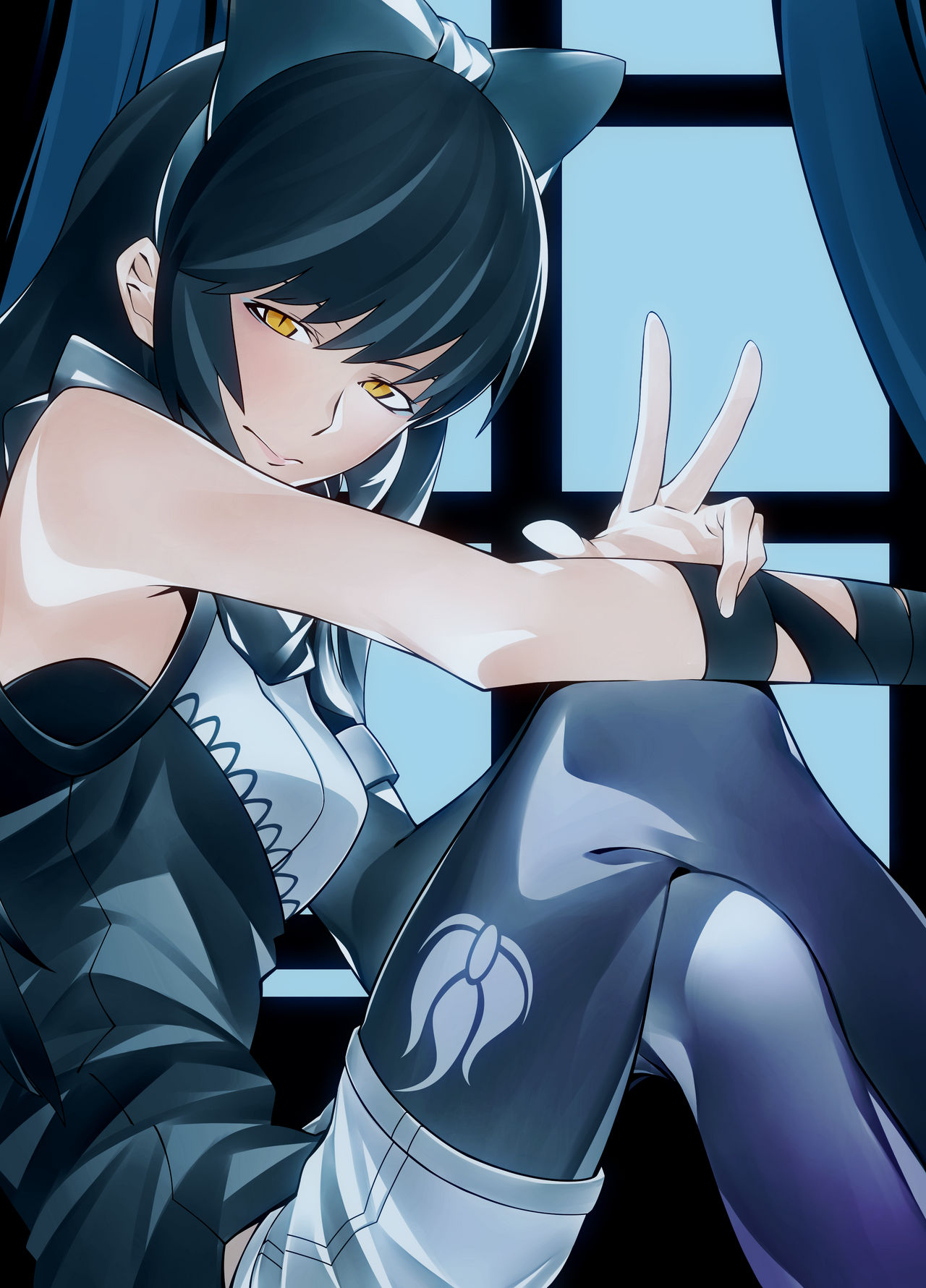 Blake Belladonna By The Window Fan Art By C3sann On Deviantart