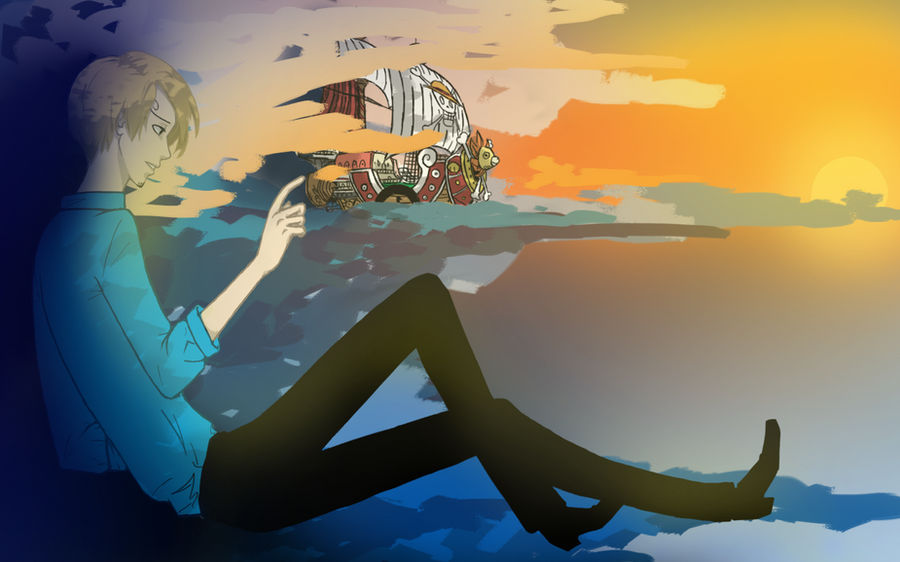 One Piece: setting sail by kaze-no-shojo on DeviantArt One Piece: setting sail by kaze-no-shojo on DeviantArt