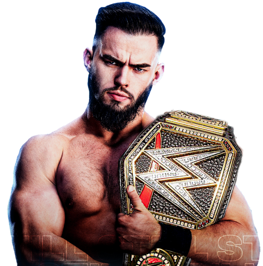 Austin Theory Custom Wwe Championship Png By Superajstylesnick On Deviantart