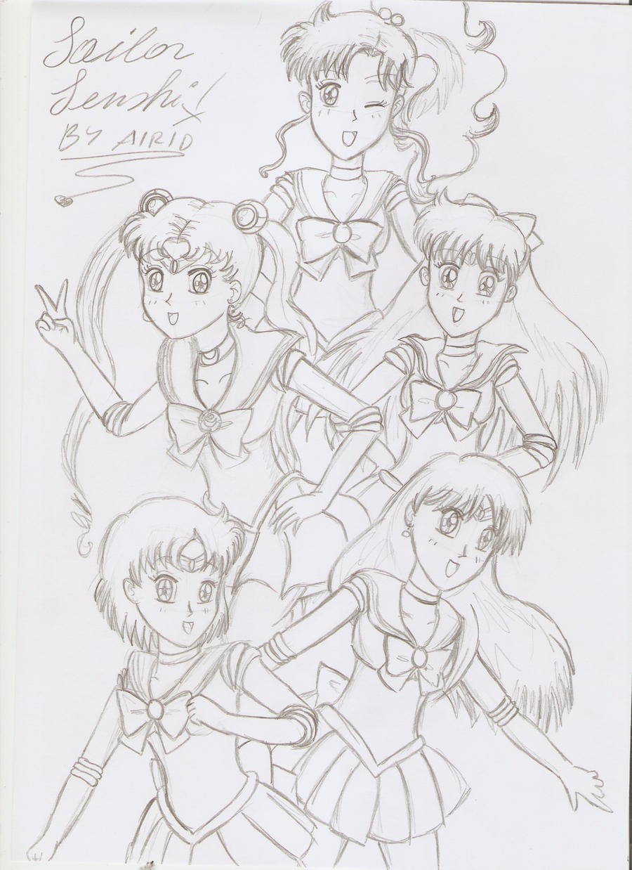 Sailor Senshi By Airidandmewtwo On Deviantart