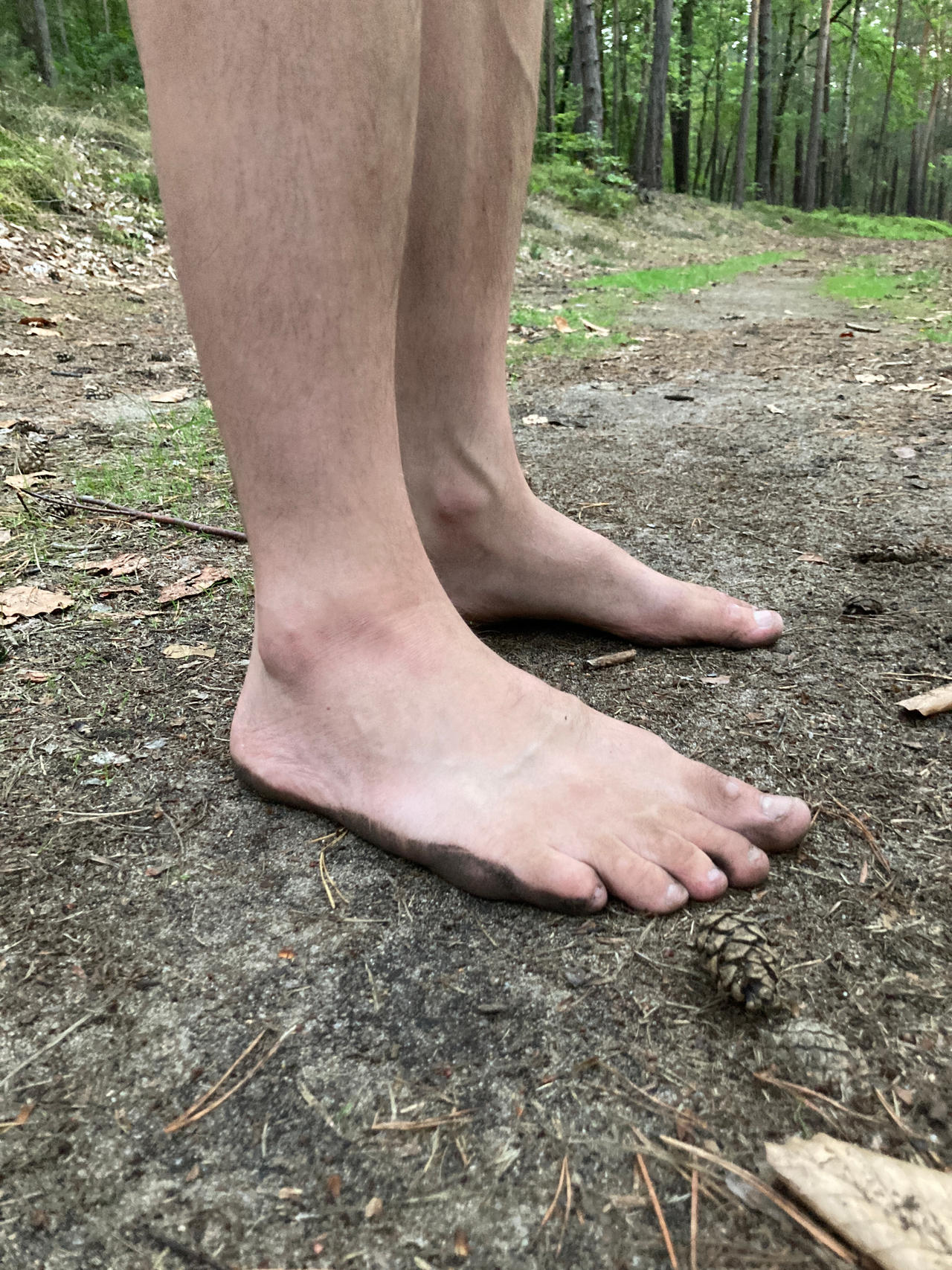 Barefoot On The Forrest Floor By Xosview On Deviantart