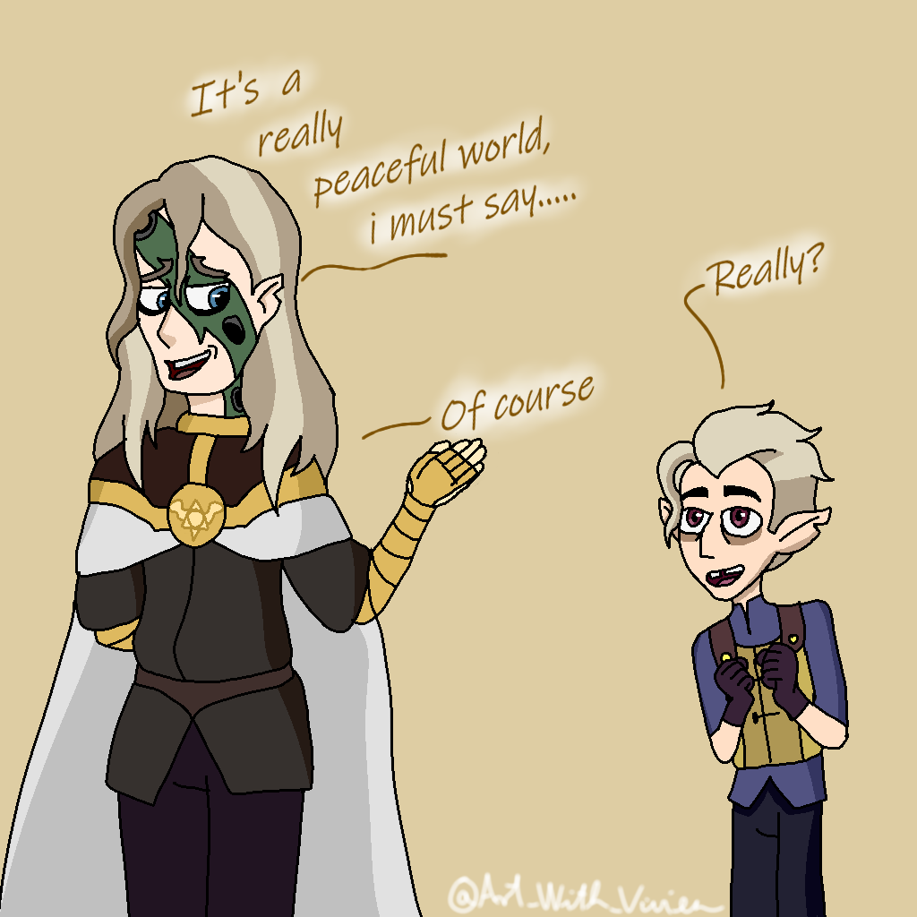 Belos And Hunter By Wintermoonvivien On Deviantart