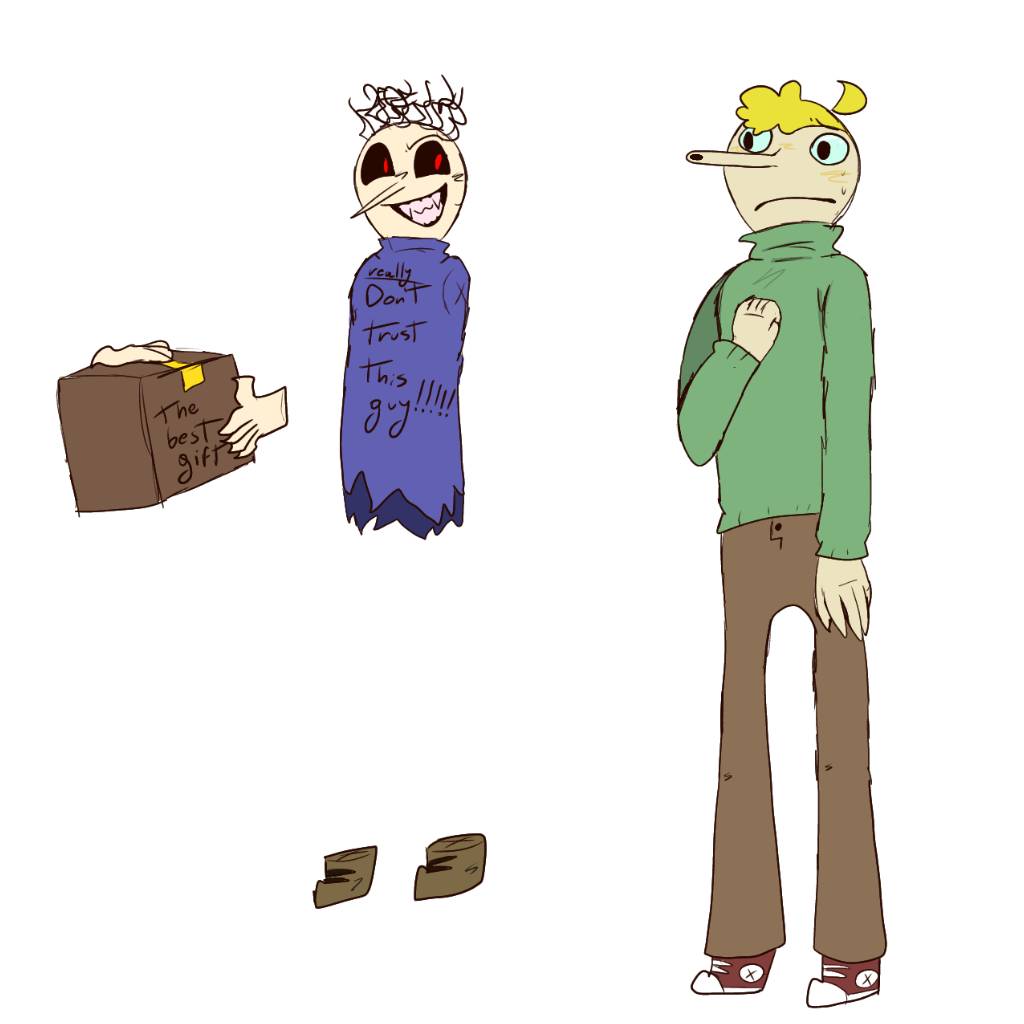 I drew the new Garrett and Dya but in my style! by Ferocious-Garrett on ... I drew the new Garrett and Dya but in my style! by Ferocious-Garrett on ...