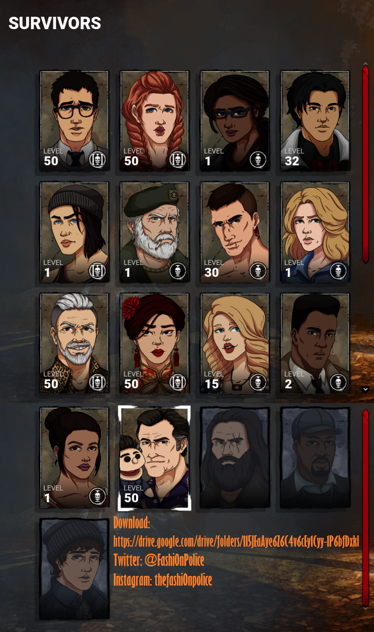 Dead by Daylight Survivor Icons by RedChaoticRain on DeviantArt Dead by Daylight Survivor Icons by RedChaoticRain on DeviantArt