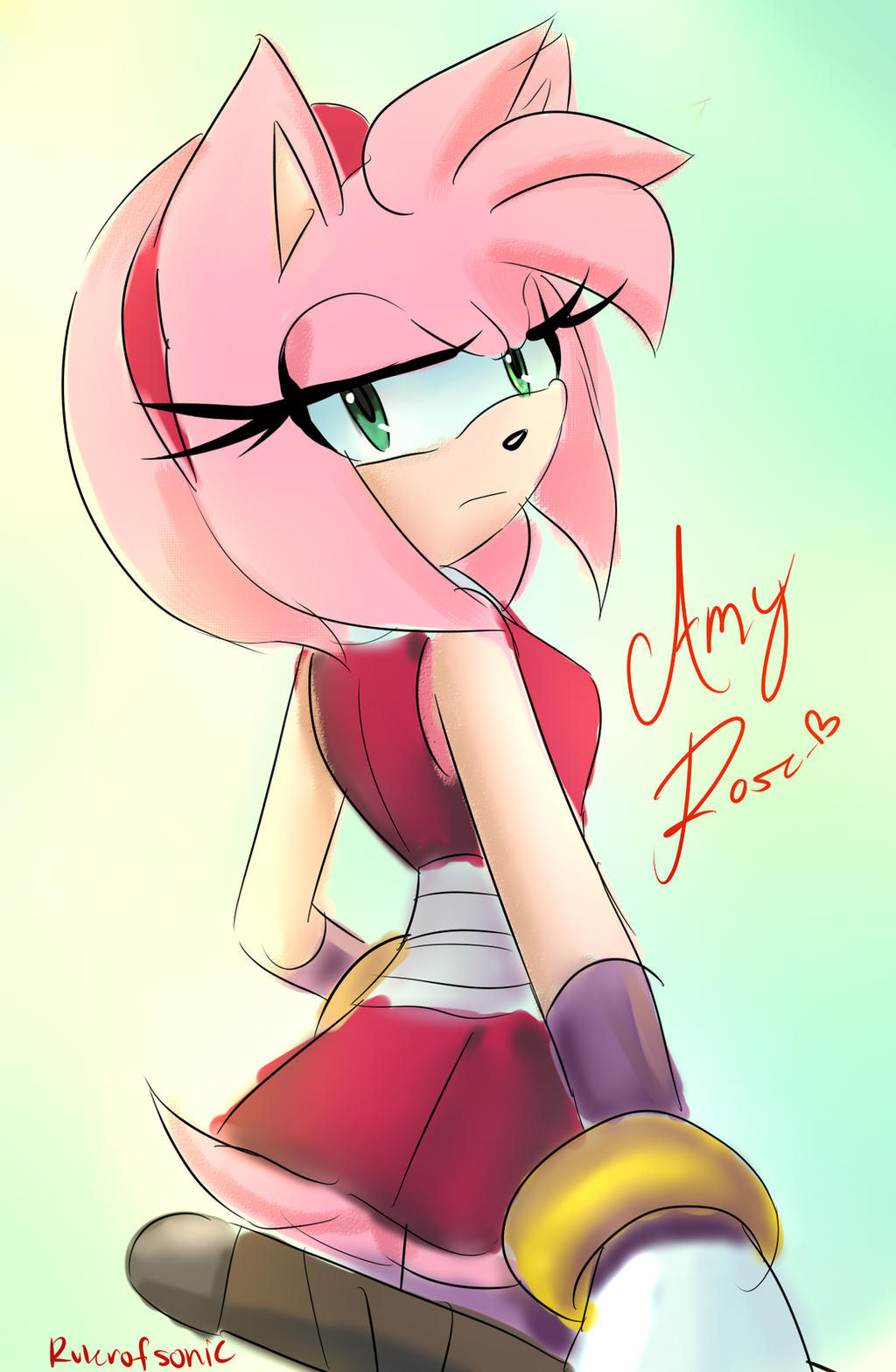 Amy Rose By Rulerofsonic On Deviantart