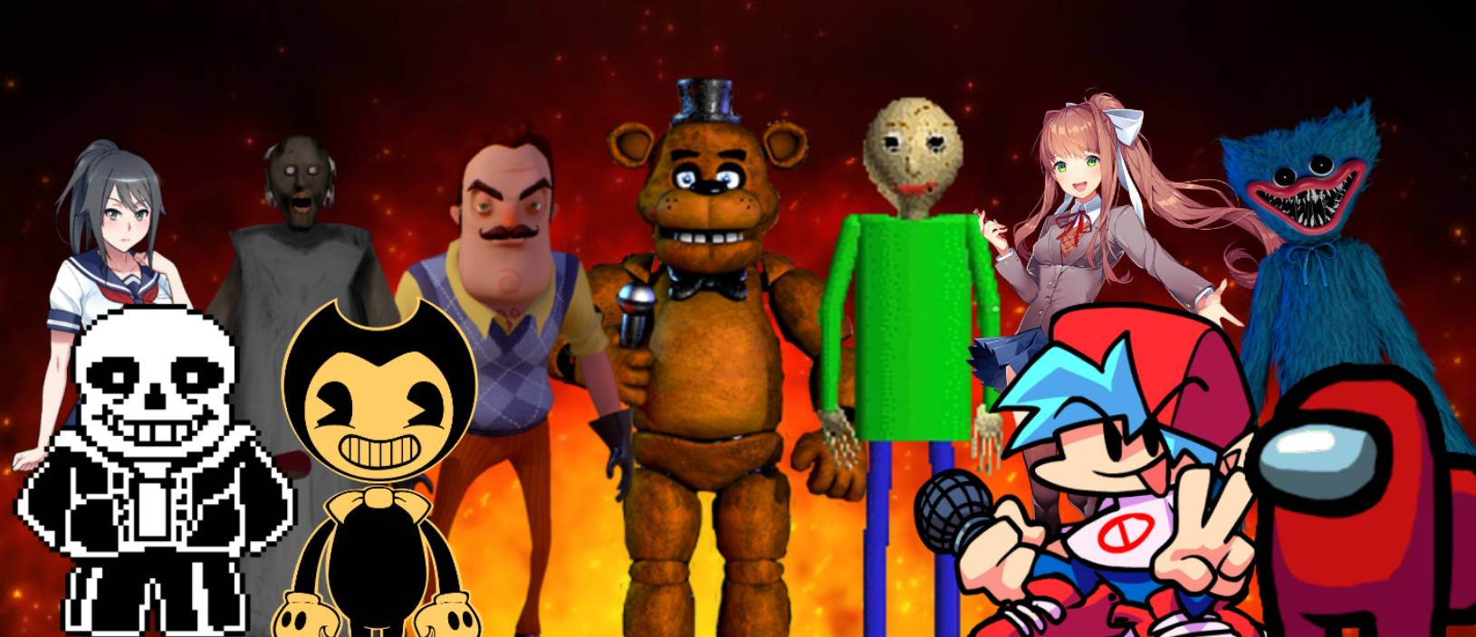 Indie Horror Games Characters by Angelo2012 on DeviantArt Indie Horror Games Characters by Angelo2012 on DeviantArt
