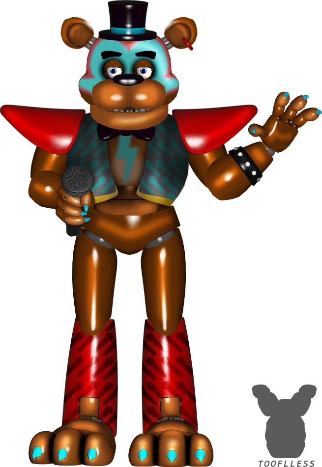Glamrock Classic Freddy By Tooflless On Deviantart