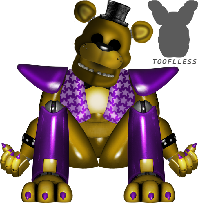 Glamrock Classic G Freddy By Tooflless On Deviantart