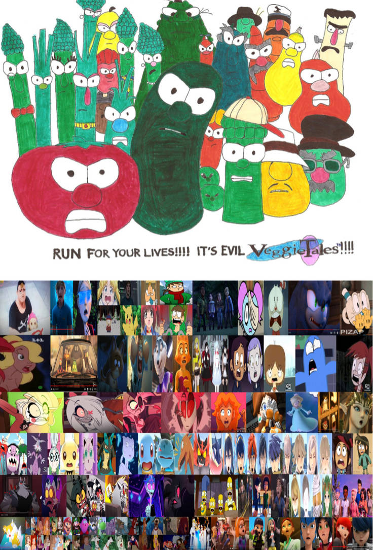 Nicole's Dream Team Scared of Evil Veggietales by CartoonsRule2020 on ... Nicole's Dream Team Scared of Evil Veggietales by CartoonsRule2020 on ...