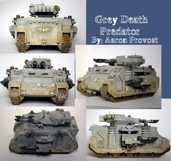 Grey Death Legion Predator by aaronprovost on DeviantArt