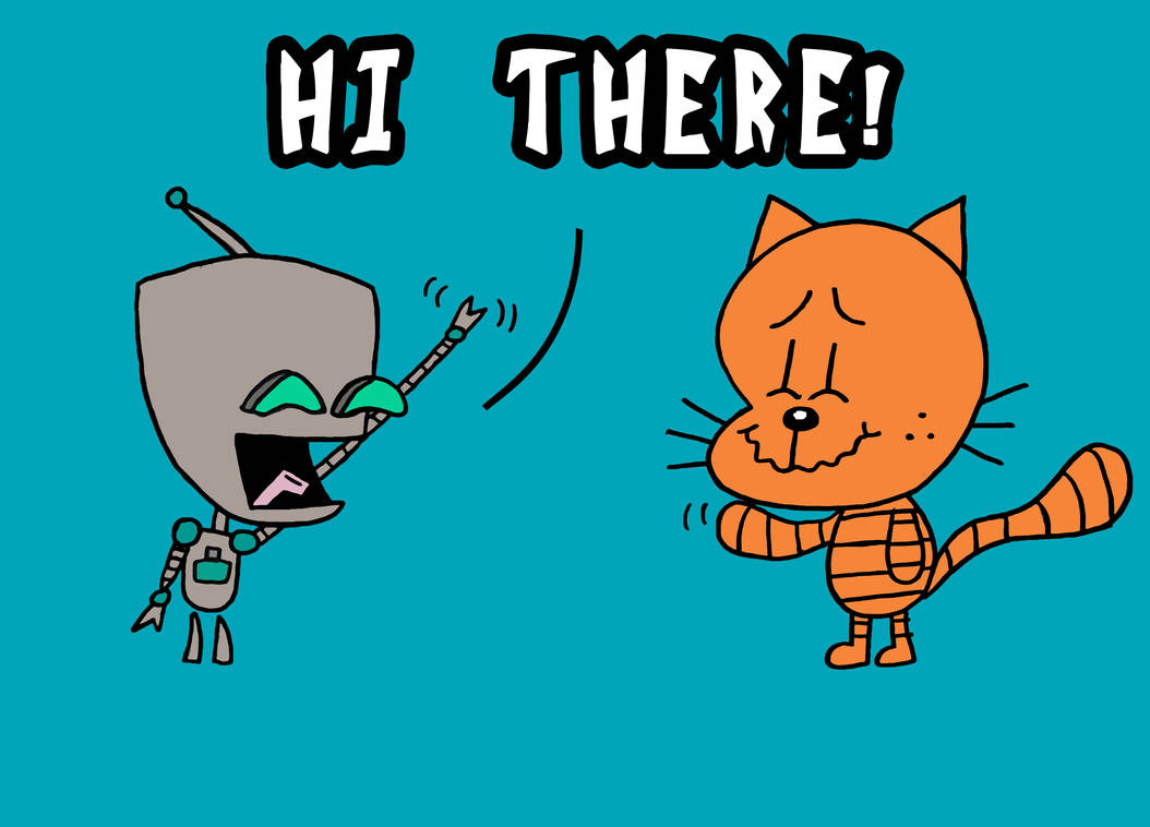 Gir Meets Li'l Petey by Doggoman2000 on DeviantArt Gir Meets Li'l Petey by Doggoman2000 on DeviantArt