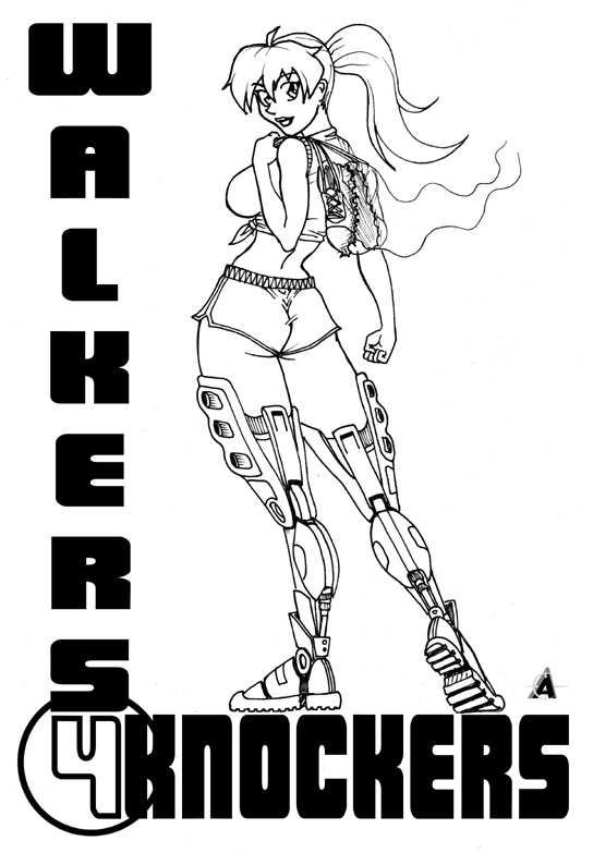 Walkers For Knockers T Shirt By Artassassin On Deviantart