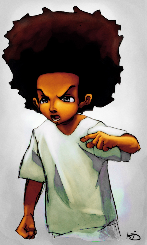 Huey Freeman from Boondocks by kid1989 on DeviantArt