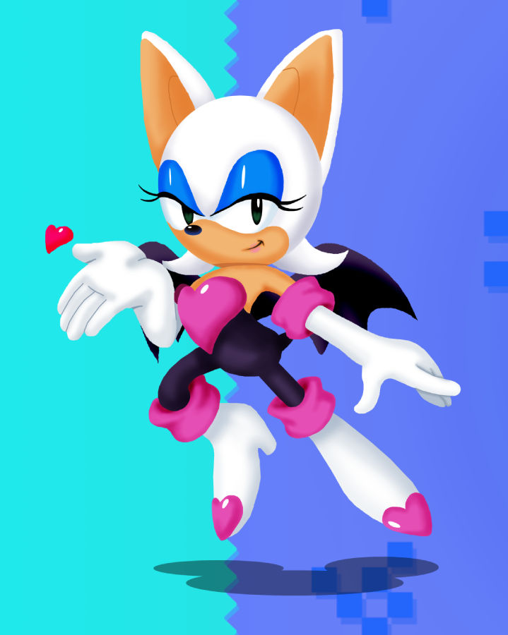 Rouge The Bat Classic By Zerbear333 On Deviantart
