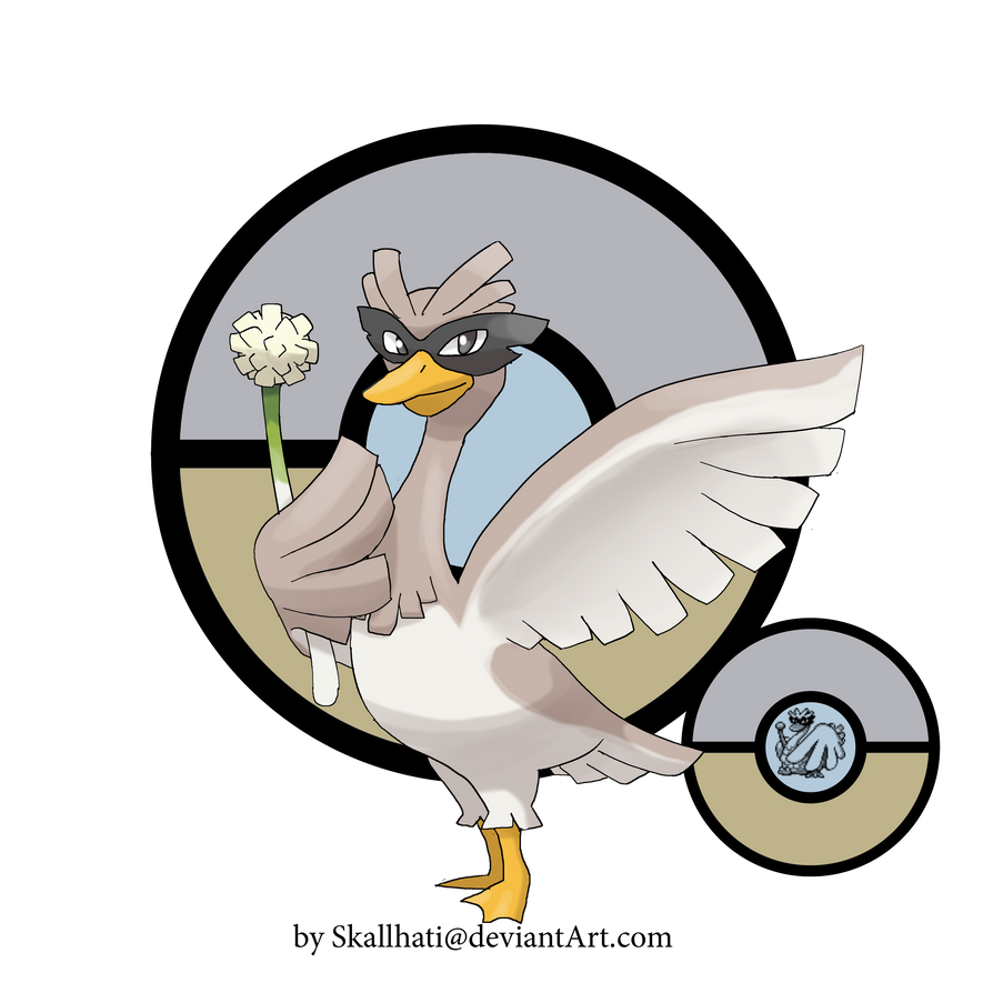 Beta Farfetch'd Evolution (Madamu) by Skallhati on DeviantArt Beta Farfetch'd Evolution (Madamu) by Skallhati on DeviantArt