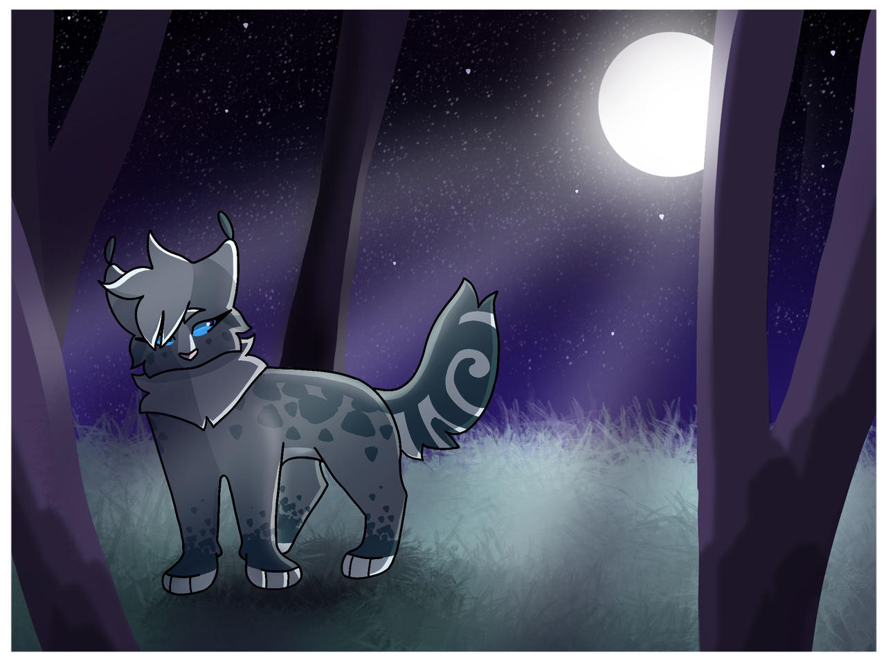 Moonlit Stroll By Bluejay Flies On Deviantart