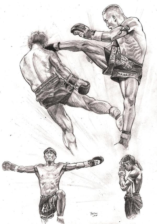 Muay Thai by Alleycatsgarden on DeviantArt