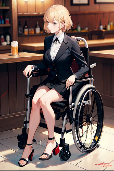 Sweet Anime In A Wheelchair By Devonwheels1 On Deviantart
