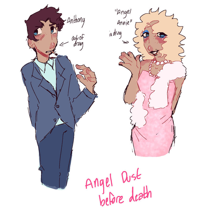 Angel Dust Before He Died By Maxballers On Deviantart