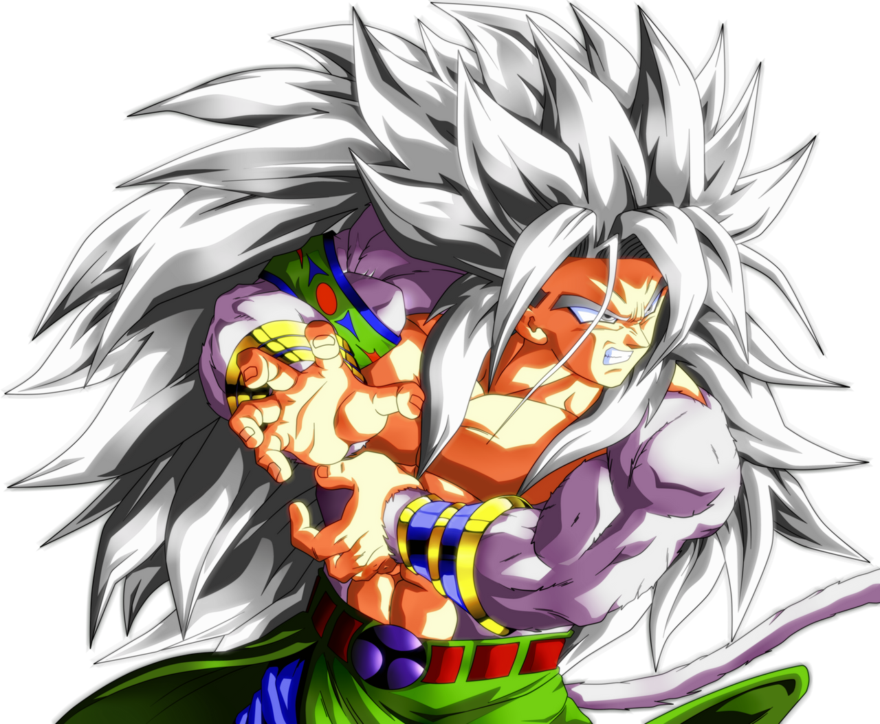 Goku Ssj5 Remaster By Aitze Akusei19 On Deviantart