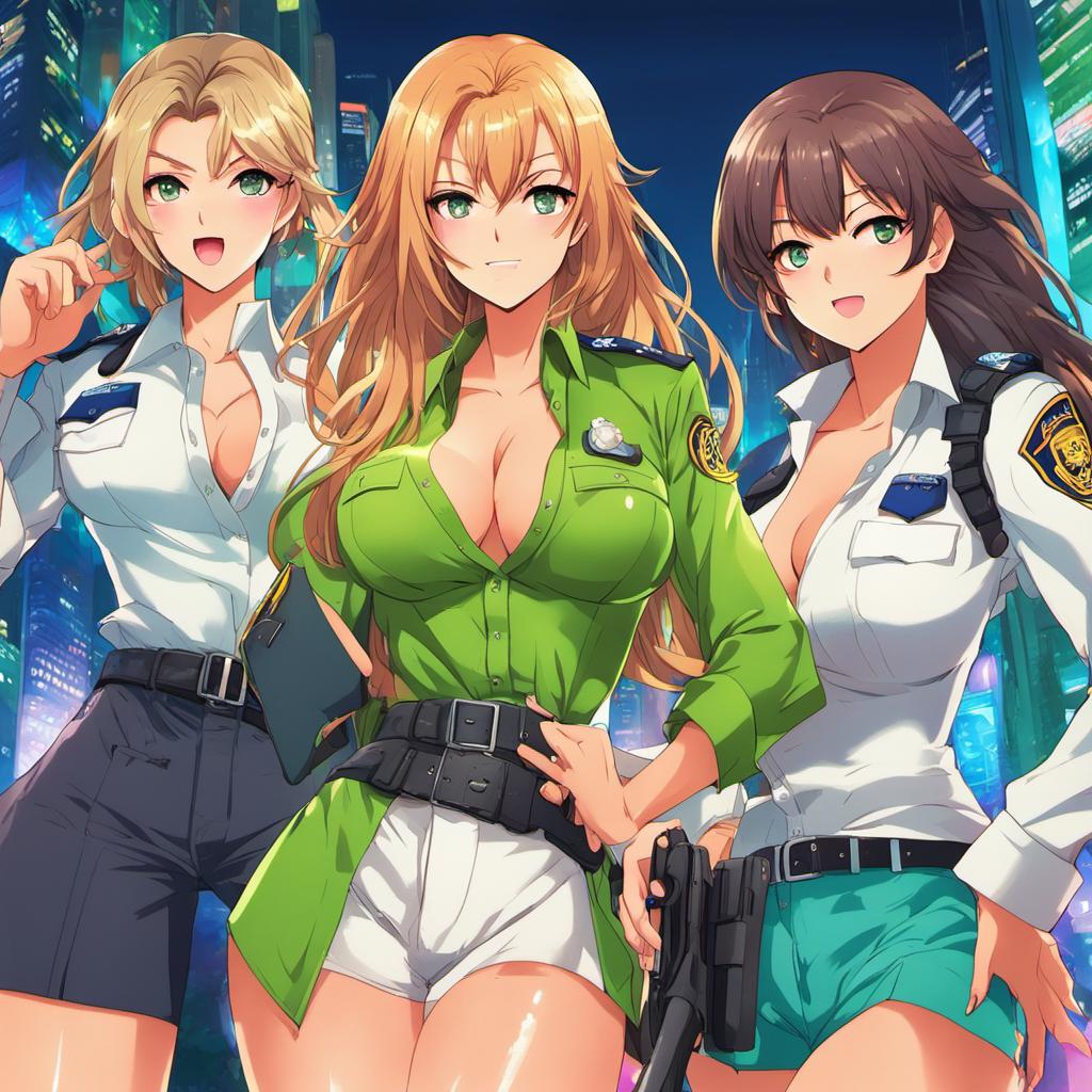 Young Women Police Officers By Cicsdb2 On Deviantart